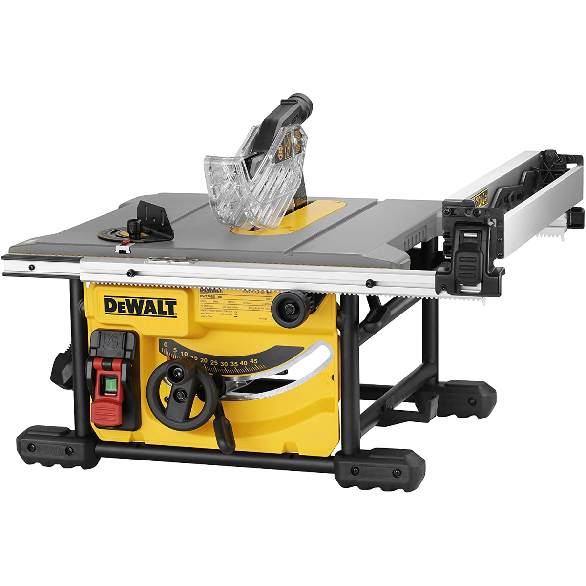 DeWalt DWE7485 Scie sur table 210mm 1850W