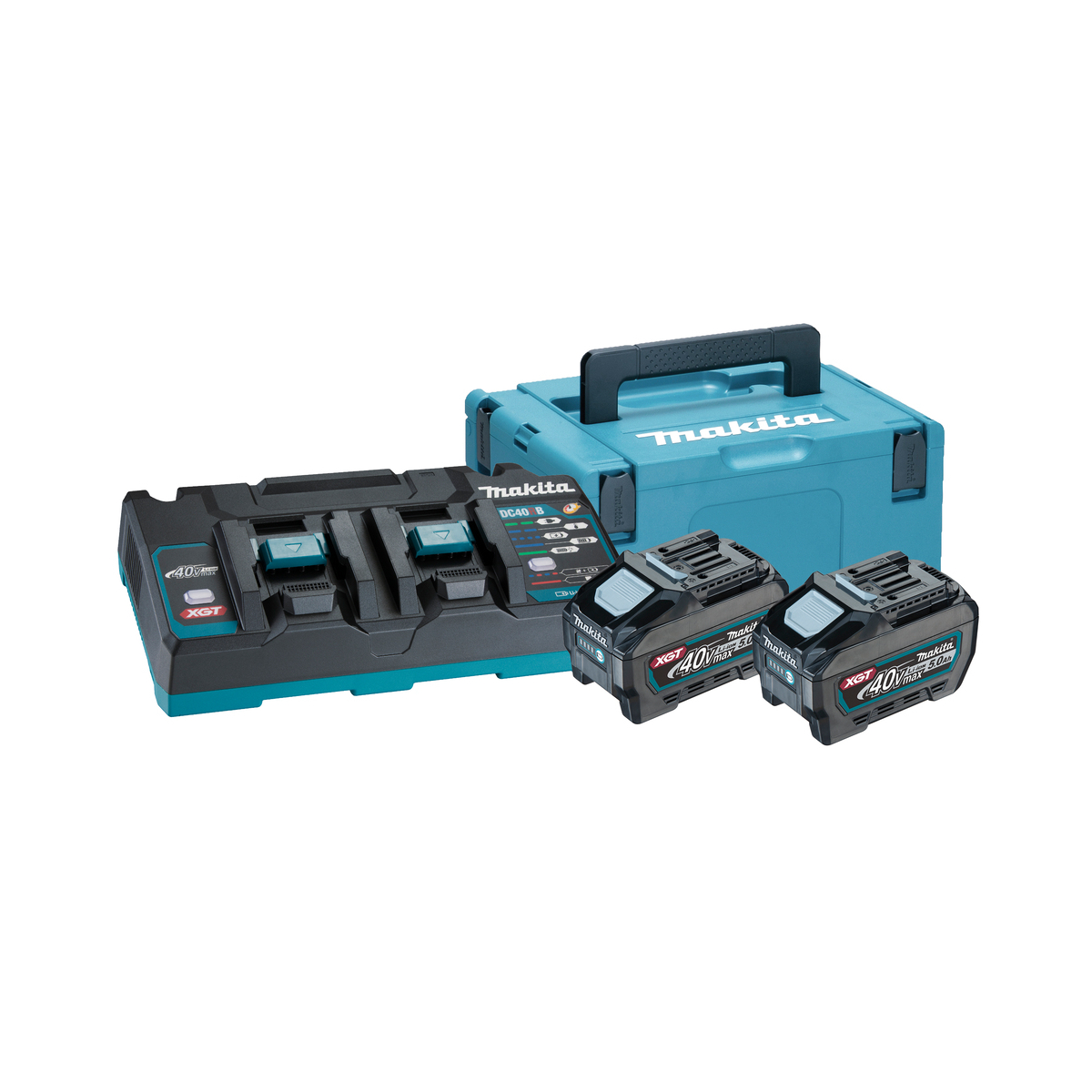 Makita Pack Énergie 40V XGT Lithium-Ion (2 batteries BL4050 + 1 ... Makita Pack Énergie 40V XGT Lithium-Ion (2 batteries BL4050 + 1 ...
