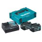 Makita Pack Énergie 12V CXT 4Ah (2 batteries BL1041B + 1 chargeur ...